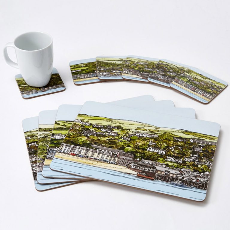Custom Printed Melamine Coasters & Table Mats - Countryside Art