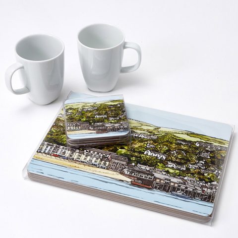 Custom Printed Melamine Coasters & Table Mats - Countryside Art